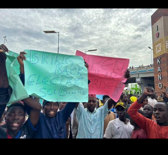 Photos:Protest Overtake Kano Streets - Nigerian Tracker News